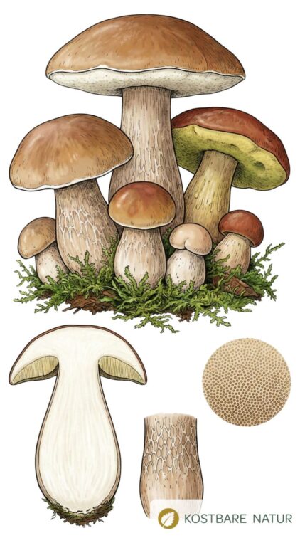 Steinpilz - Wirkung, Erkennen und leckere Rezepte